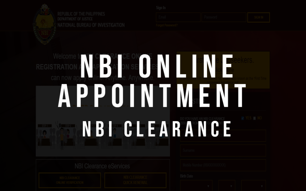 Home | NBI CLEARANCE